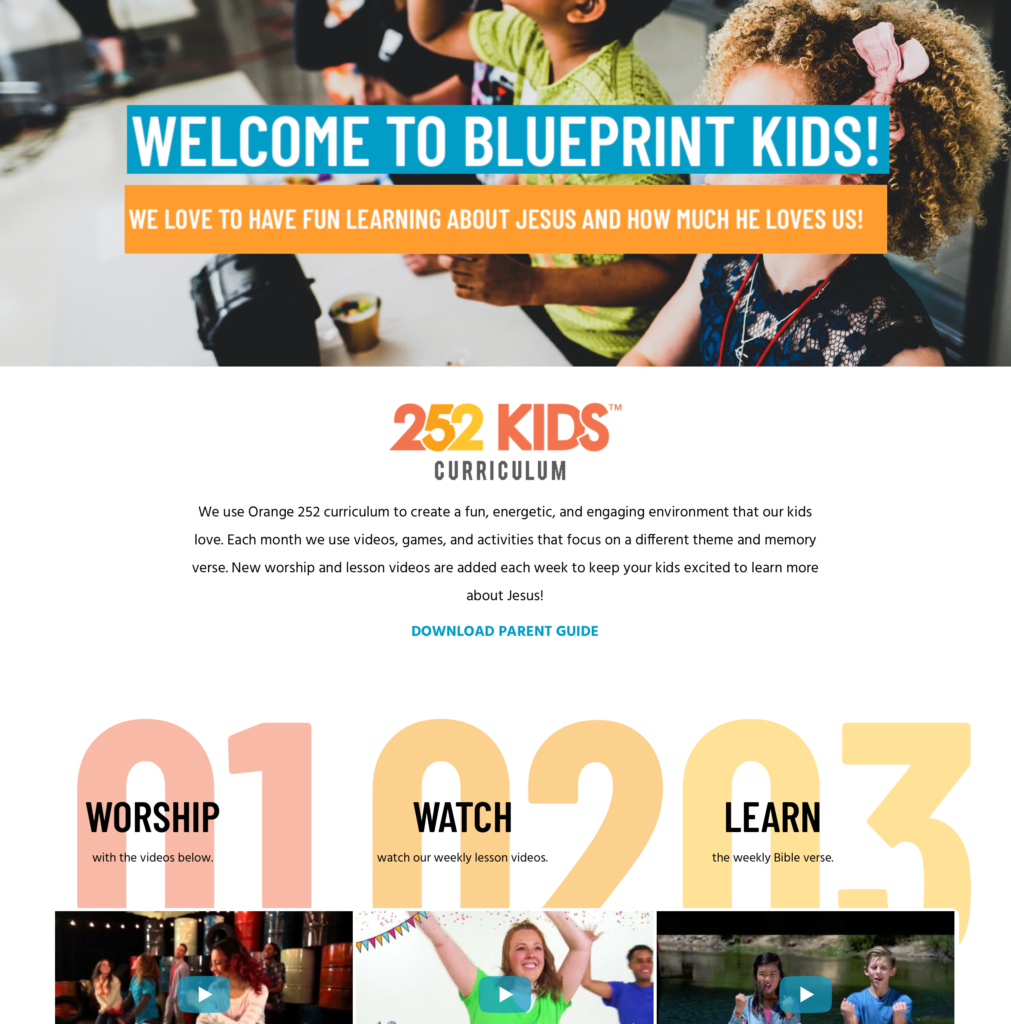 Kids - Blueprint Church